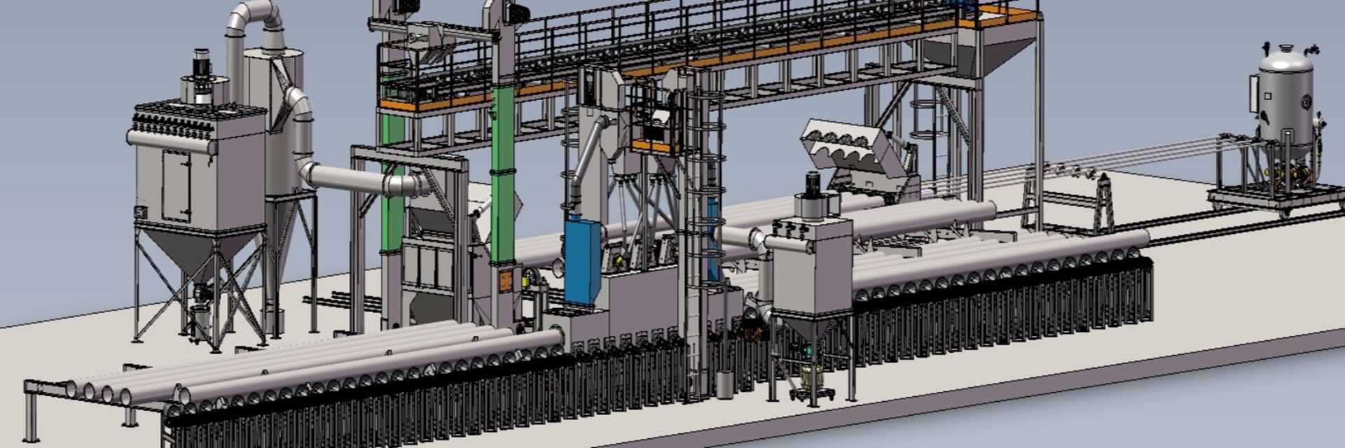 Steel Pipe Inner Wall Shot Blasting Machine_XLYY Machinery Co., Ltd